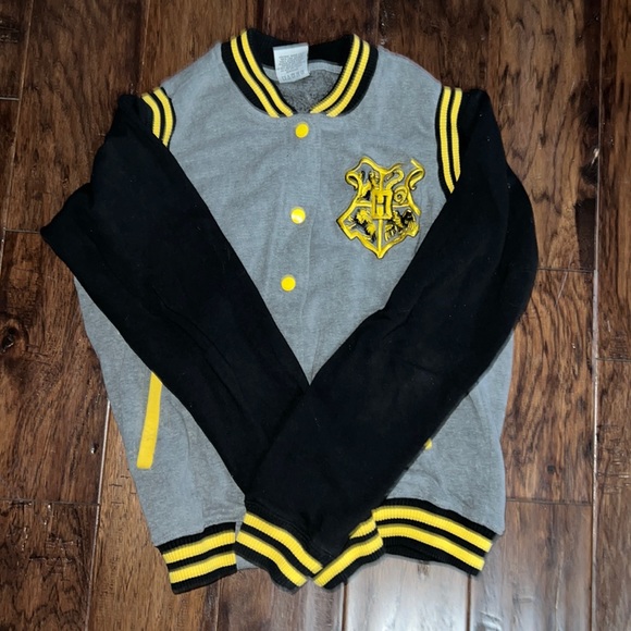 Warner Bros. | Jackets & Coats | Hufflepuff Sweatshirt Jacket | Poshmark